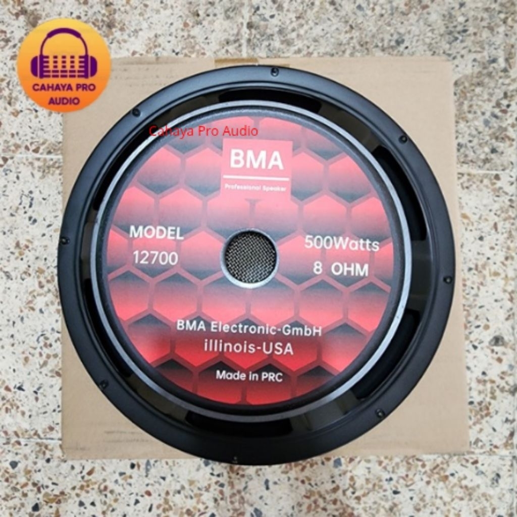 Jual Speaker BMA 12700 Original 12 Inch Voice Coil 3 Inch 500 Watt ...