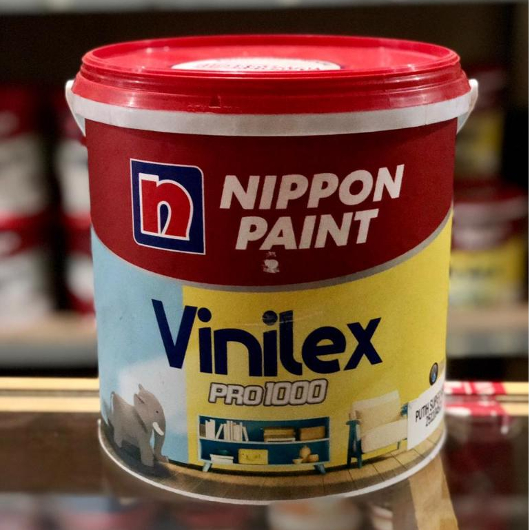 Jual Nippon Paint - Vinilex Pro 1000 Cat Tembok Interior Warna Putih ...
