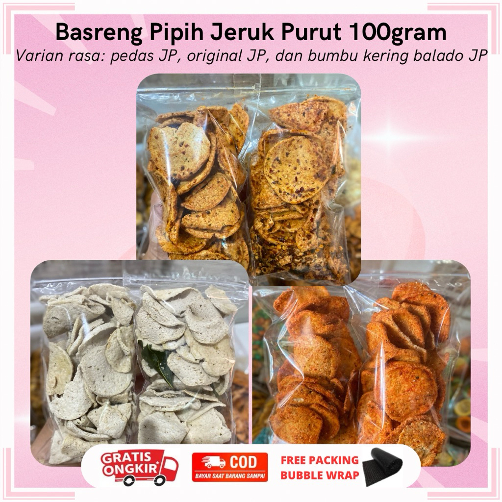Jual BASRENG PIPIH JERUK PURUT 100GRAM | BASRENG PIPIH ORIGINAL ...