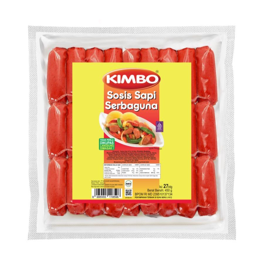Jual Kimbo Sosis Sapi Serbaguna Cocktail 27 Pcs | Shopee Indonesia