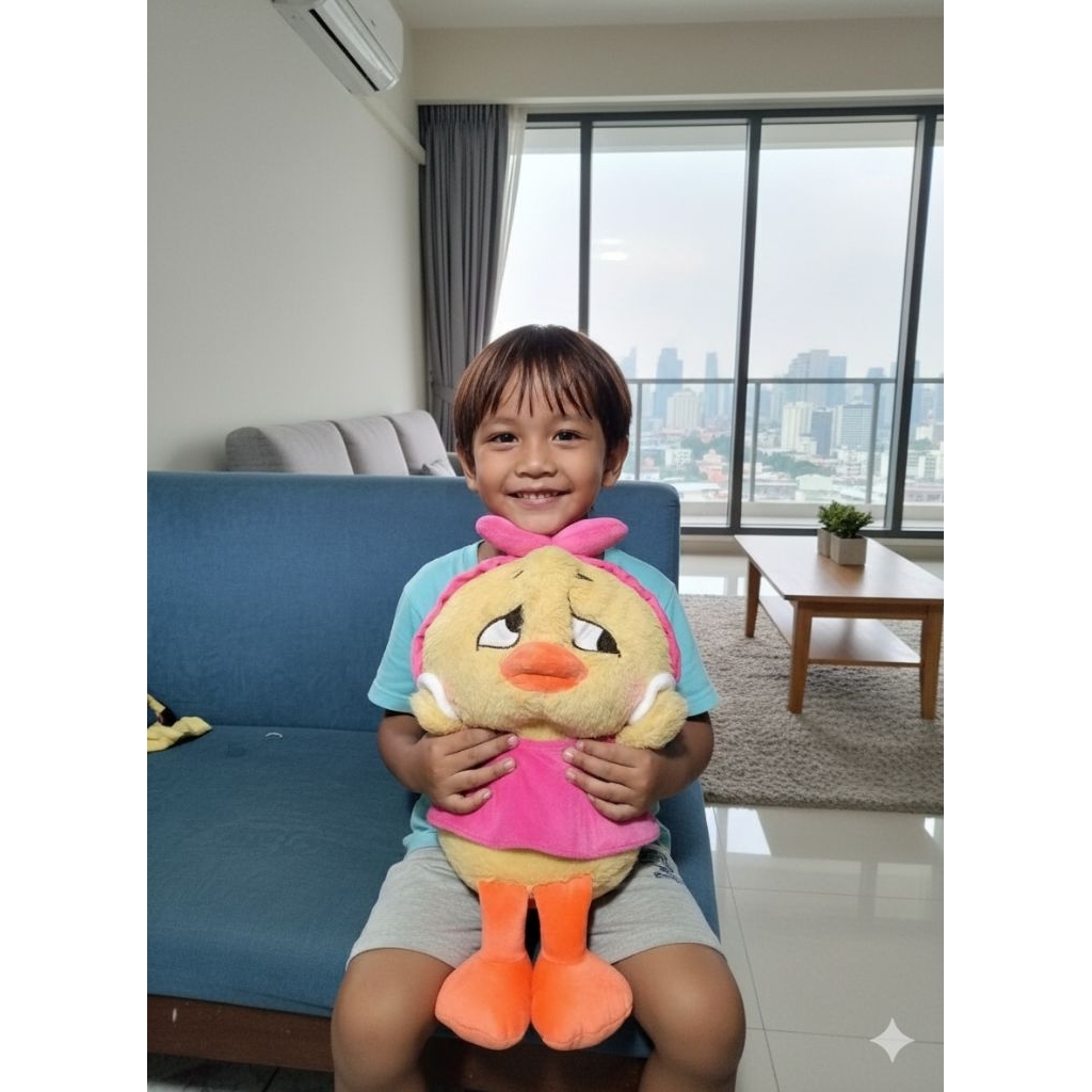 Jual boneka bebek sad duck lucu gemoy size XL 45 cm | Shopee Indonesia