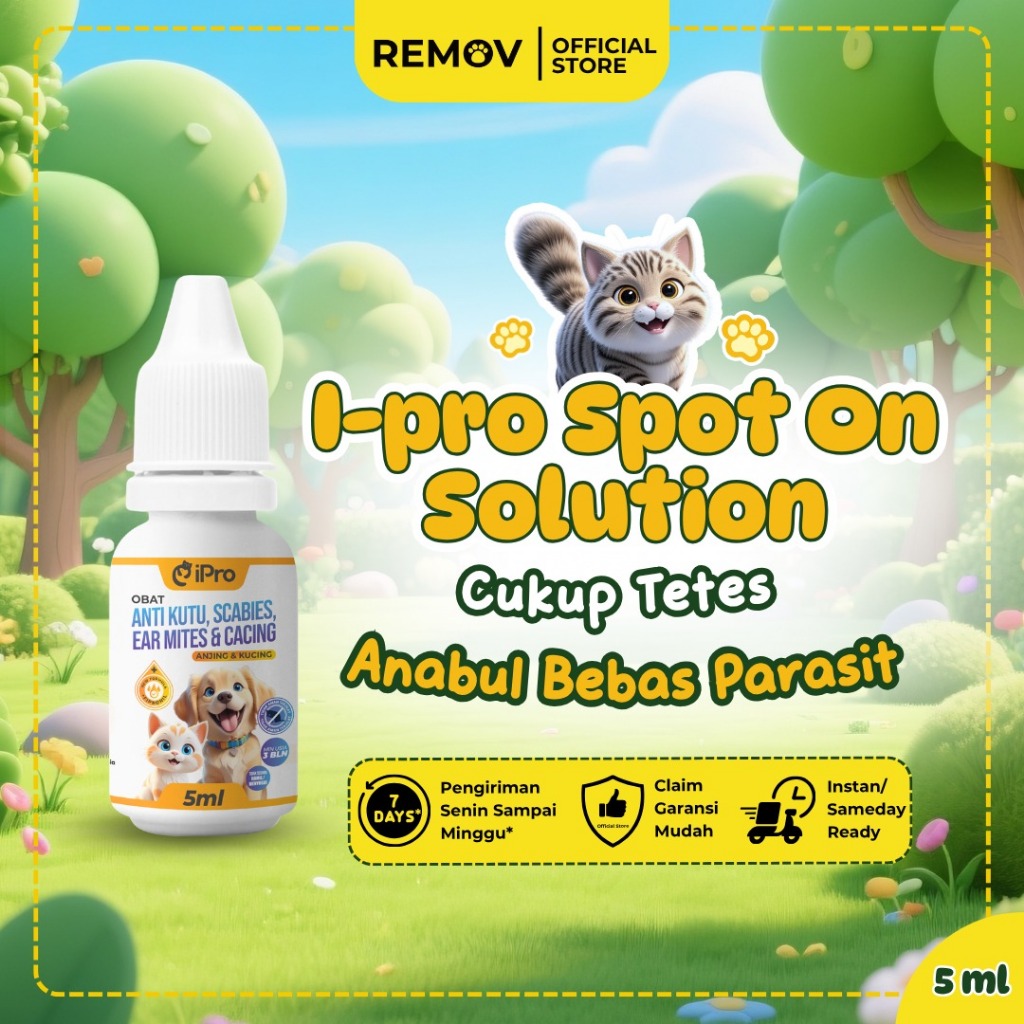 Jual Remov Ipro New Formula Bundle Beli 2 Hemat Obat Tetes Kutu Scabies ...