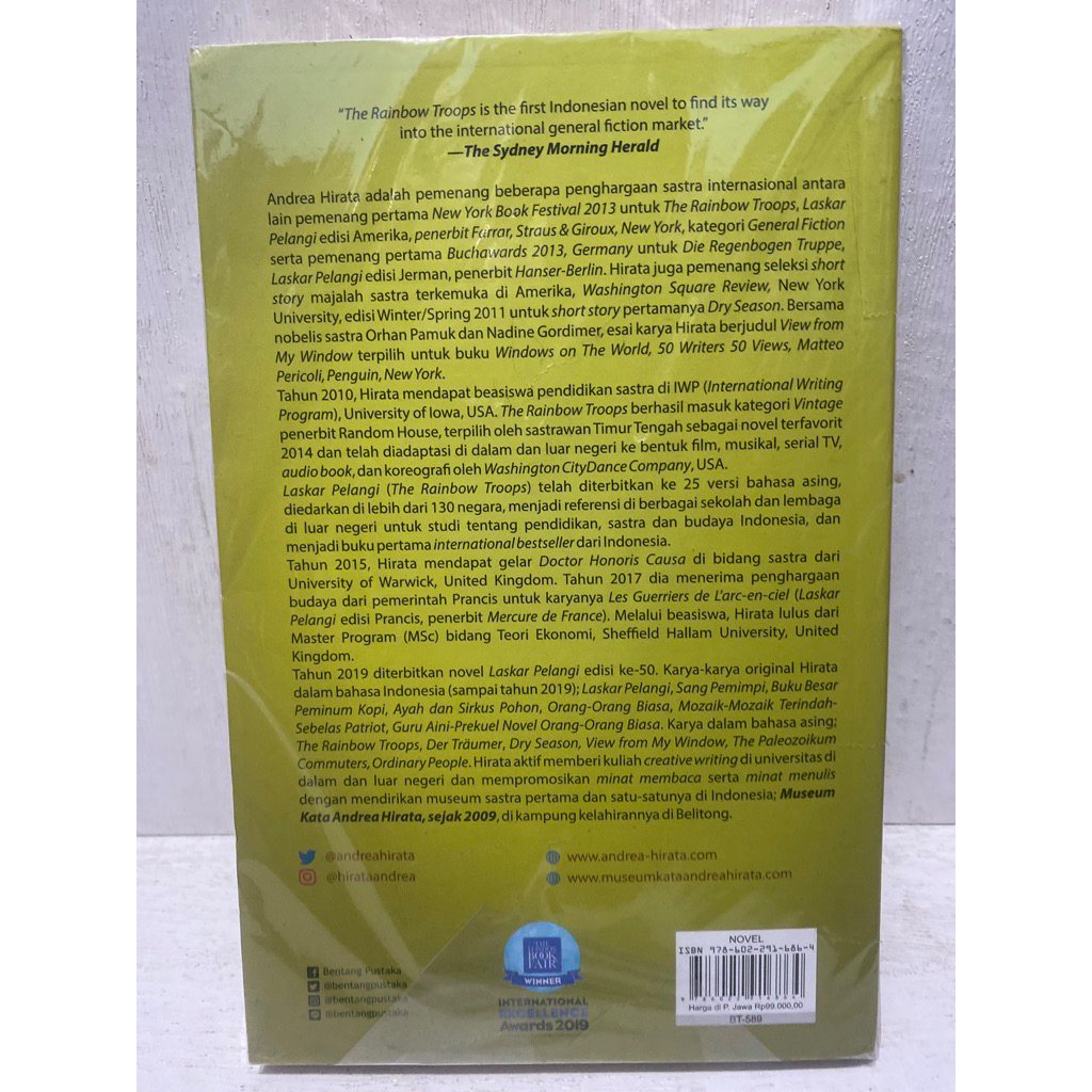 Jual Buku Original GURU AINI PREKUEL NOVEL ORANG-ORANG BIASA - ANDREA ...