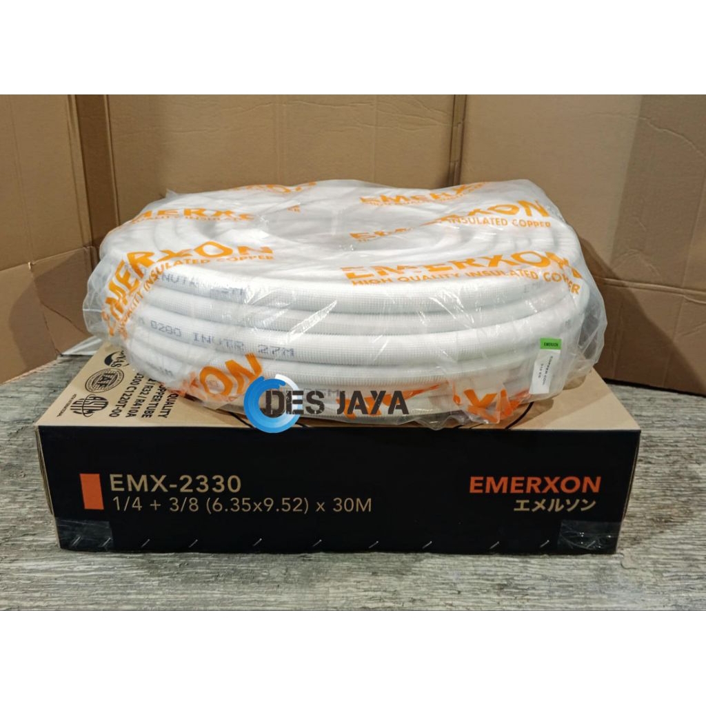 Jual PIPA AC EMERXON STANDAR 1/2PK, 3/4PK & 1PK / PIPA AC TEB 0,56MM (1 ...