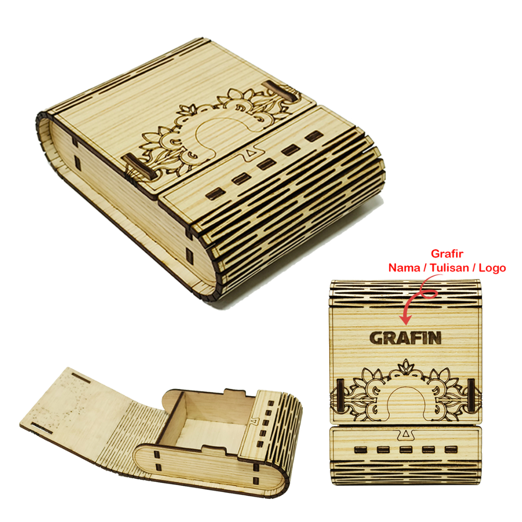 Jual Box 6,2x6,2x2,5 cm kotak kayu unik kemasan gift box unik kado ...
