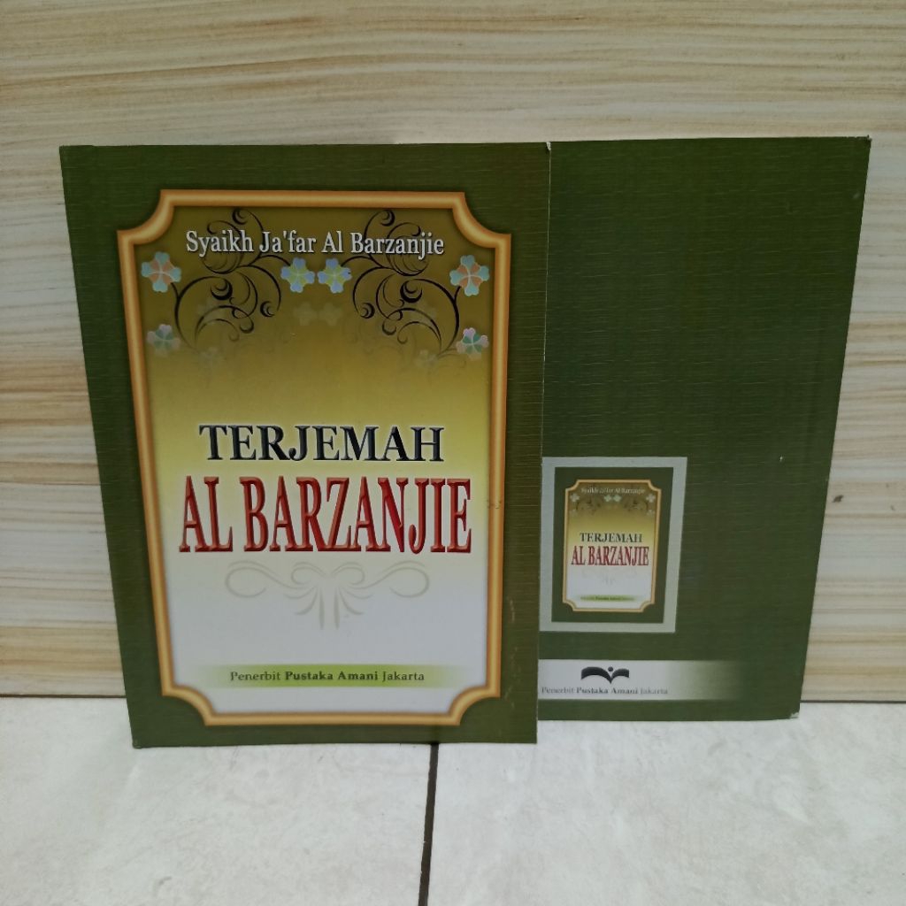 Jual TERJEMAH INDONESIA MAULID Al BARZANJI lengkap dengan transliterasi ...