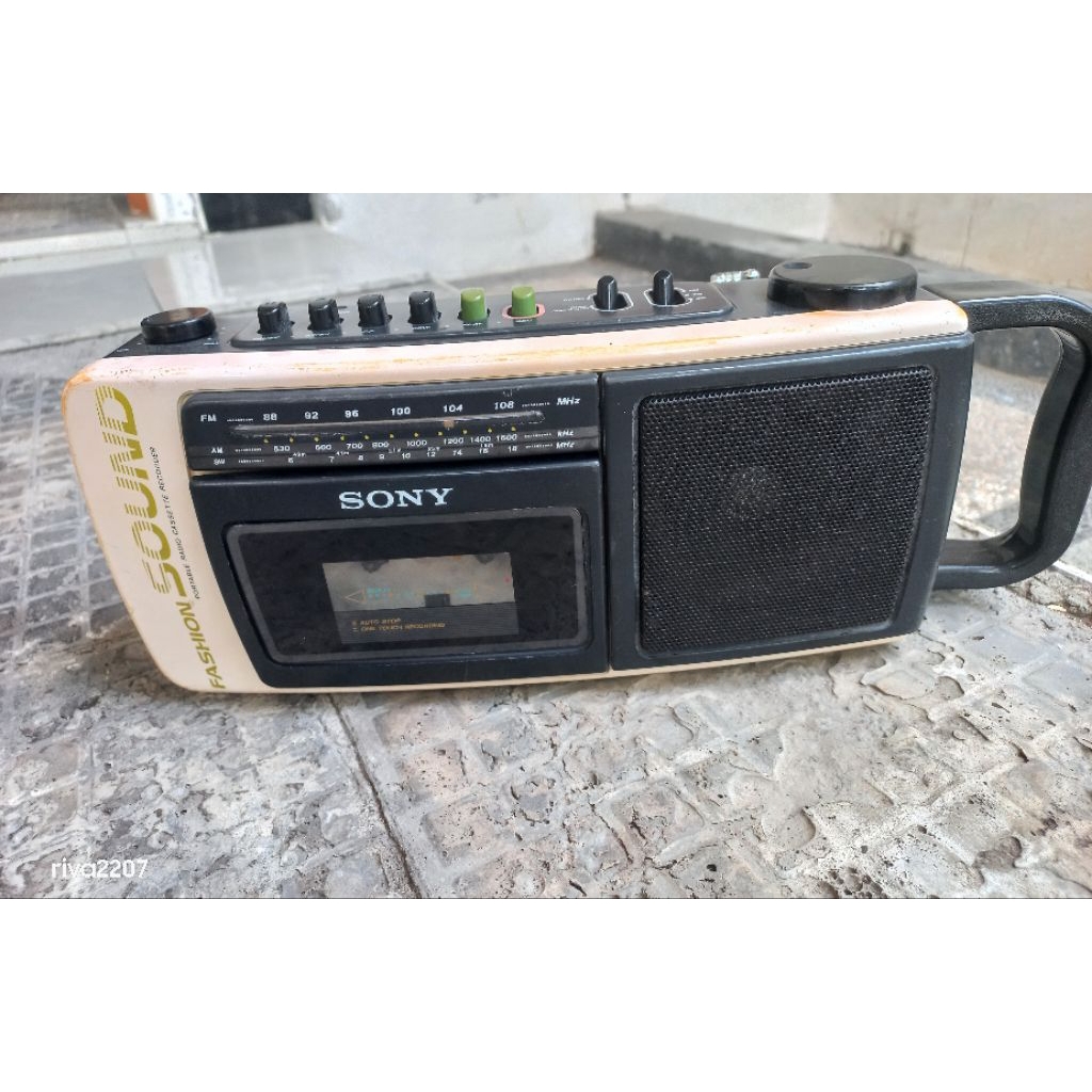 Jual radio tape sony - portable radio cassette recorder sony - CFM ...