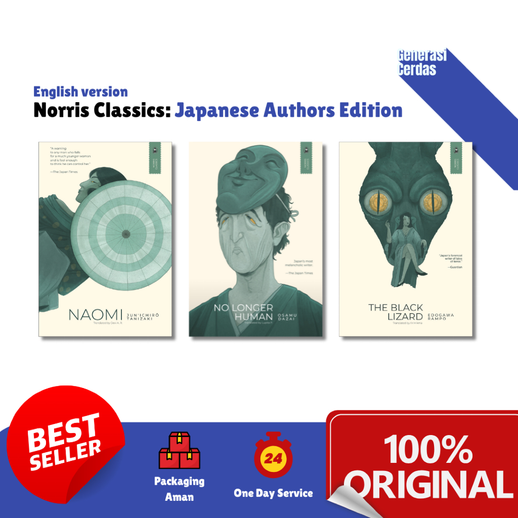 Jual Buku Novel Norris English Version: Naomi, No Longer Human, The ...