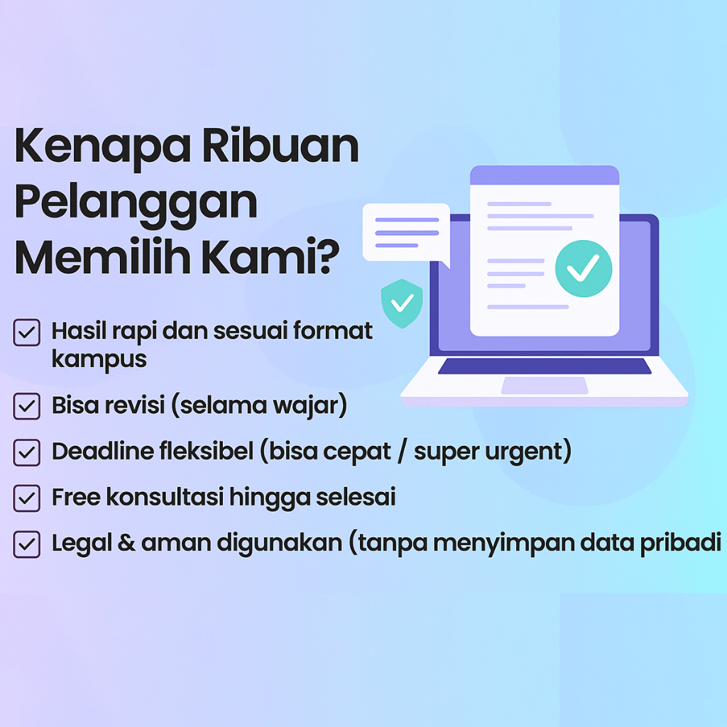 Jual Jasa Penulisan Tugas Kuliah | Makalah | Proposal | Jurnal ...