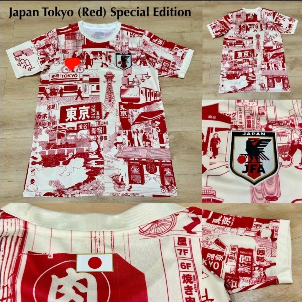 Jual Jersey Kaos Baju Sepak Bola Dewasa Timnas Tim Nasional Jepang ...