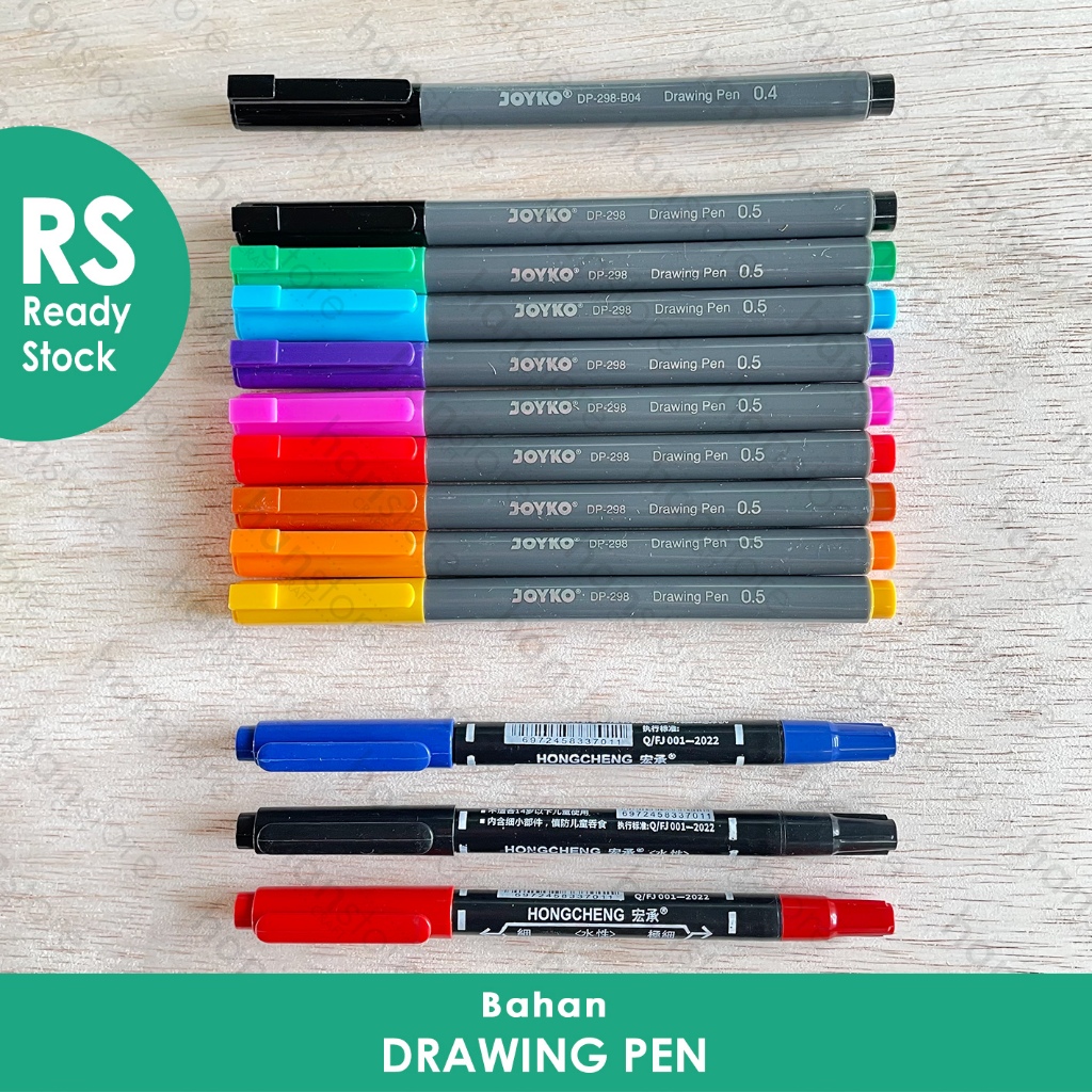 Jual RS Drawing Pen / Pena / Spidol / Pena Gambar | Shopee Indonesia