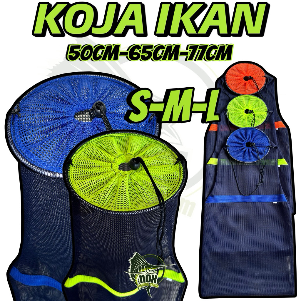 Jual Koja ikan Tali serut ukuran S M L - Jaring hasil pancing - koja ...