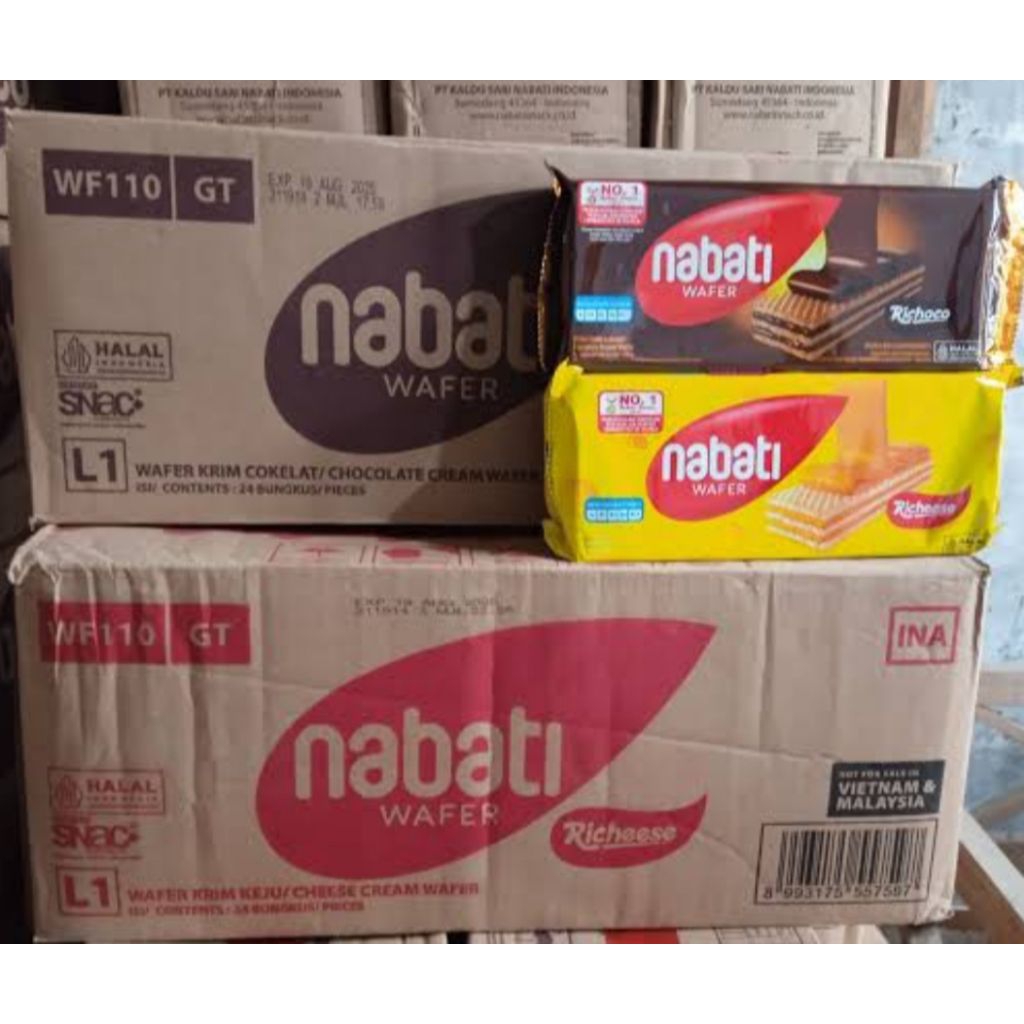 Jual WAFER NABATI 5000 (24 PCS) HARGA TERMURAH | Shopee Indonesia