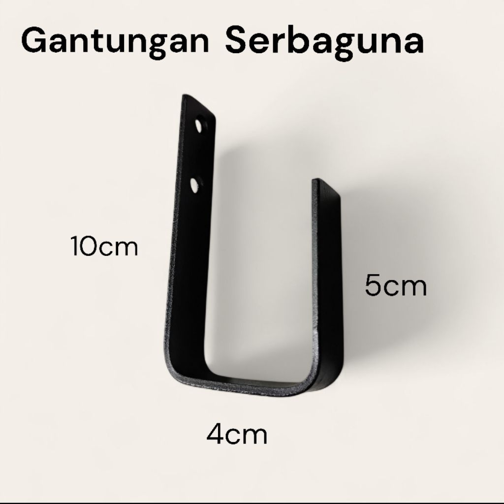 Jual Kait Besi Hook Single Gantungan Serbaguna | Shopee Indonesia