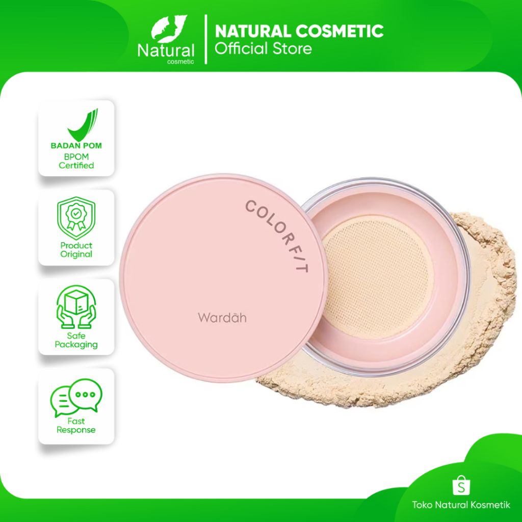 Jual Wardah Colorfit HD Blurify Loose Powder 15g | Shopee Indonesia