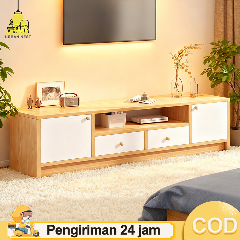 Jual COD Meja TV / Rak TV Minimalis Rak Penyimpanan Multifungsi ...