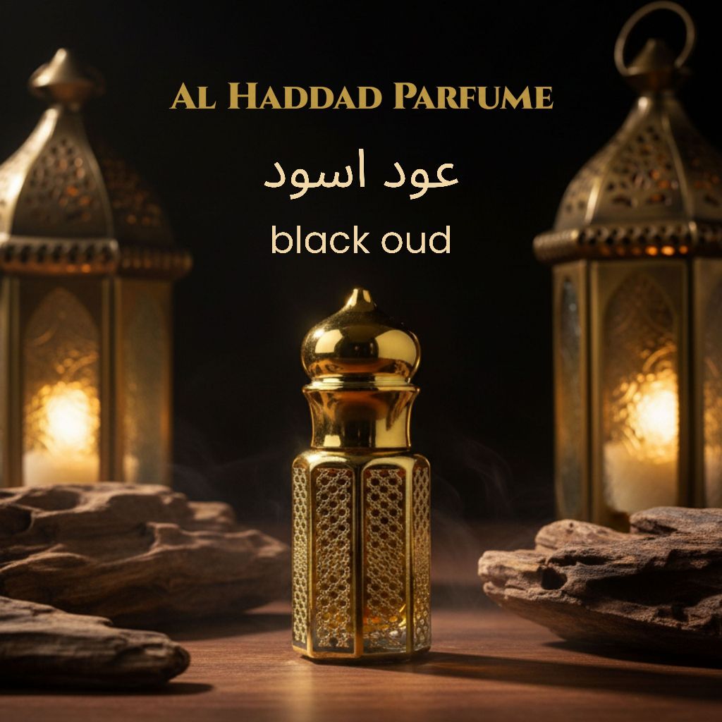 Jual Al Haddad Parfum Original – Black oud Premium (Gaharu Timur Tengah ...