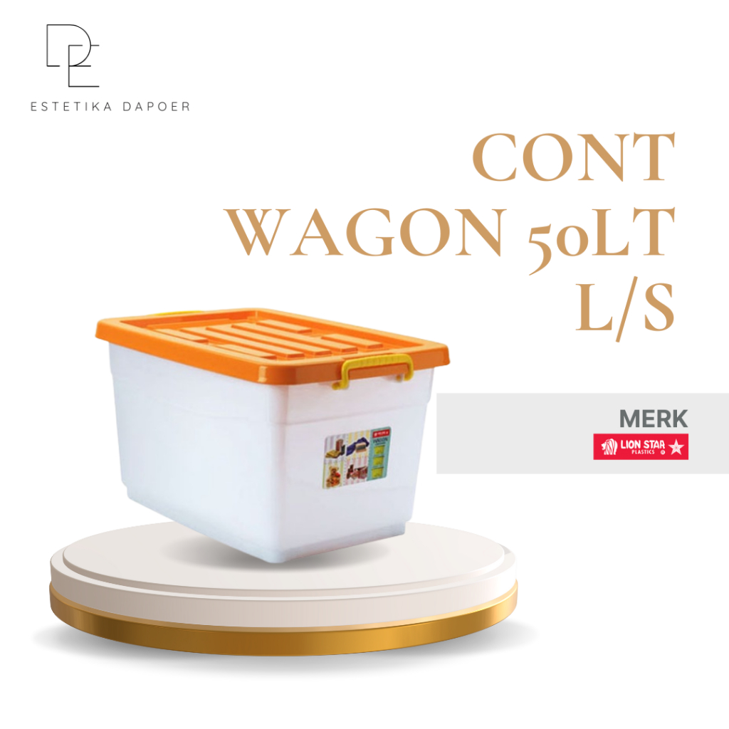 Jual WAGON CONTAINER BOX 50 LITER | CONTAINER BOX | Shopee Indonesia