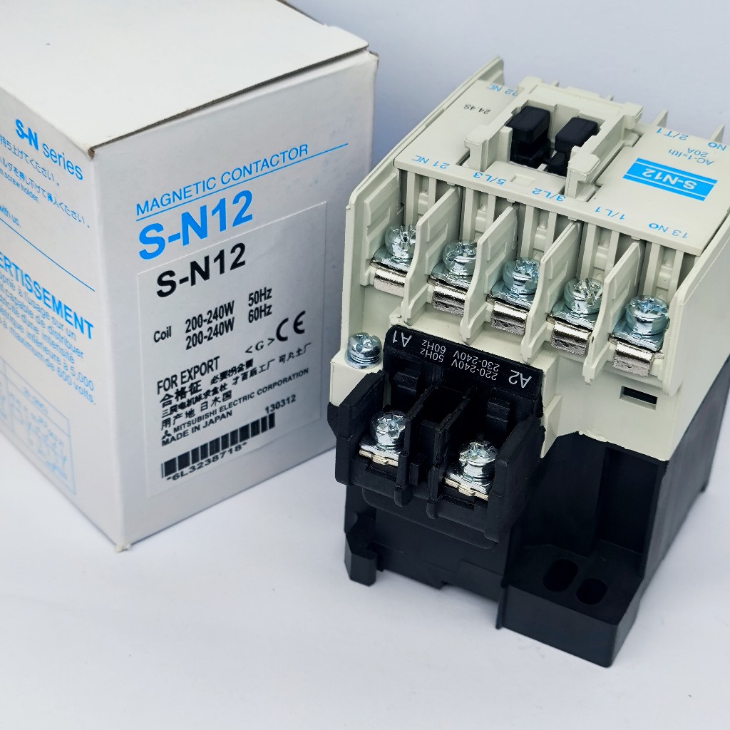 Jual PROMO MAGNETIC kontaktor mitsubishi s-n12 sn12 sn-12 Contactor ...