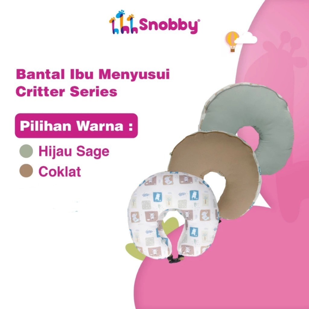Jual Snobby Bantal Ibu Menyusui Critter Series SBB2321 | Shopee Indonesia