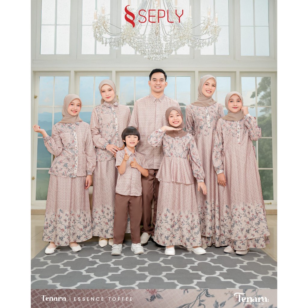 Jual Sarimbit Terbaru SEPLY TENARA ESSENCE TOFFEE | Gamis Rok Koko ...