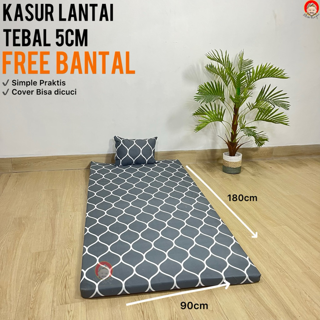 Jual Mbah Blangkon - Kasur Lantai Single FREE BANTAL TEBAL 5cm Uk ...
