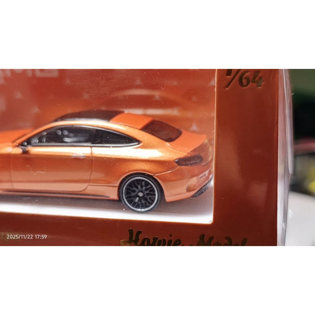 Jual Howie 64 Mercedes Benz C63 S AMG Coupe W205 Sunset Orange | Shopee ...