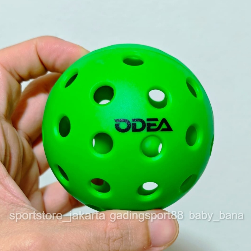 Jual BOLA PICKLEBALL ODEA 26 HOLE 40 HOLE INDOOR OUTDOOR PE MATERIAL ...