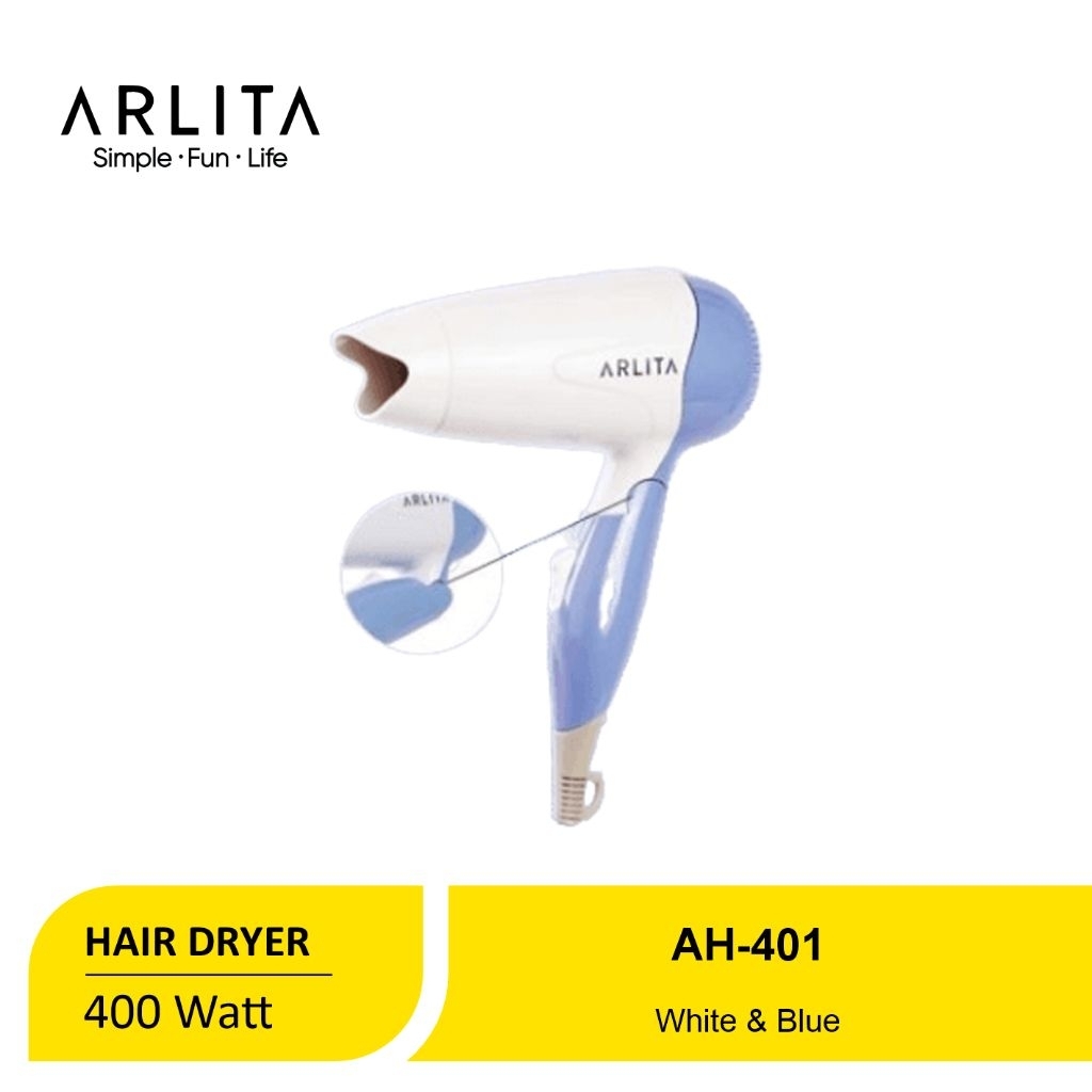 Jual HAIR DRYER HAIRDRYER ARLITA AH401 AH 401 ALAT MENGERINGKAN ...
