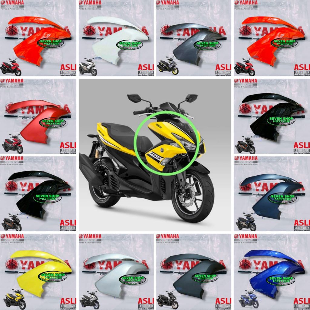 Jual BODY COWLING SAYAP DEPAN KANAN AEROX 155 (B65) ORIGINAL YAMAHA ...