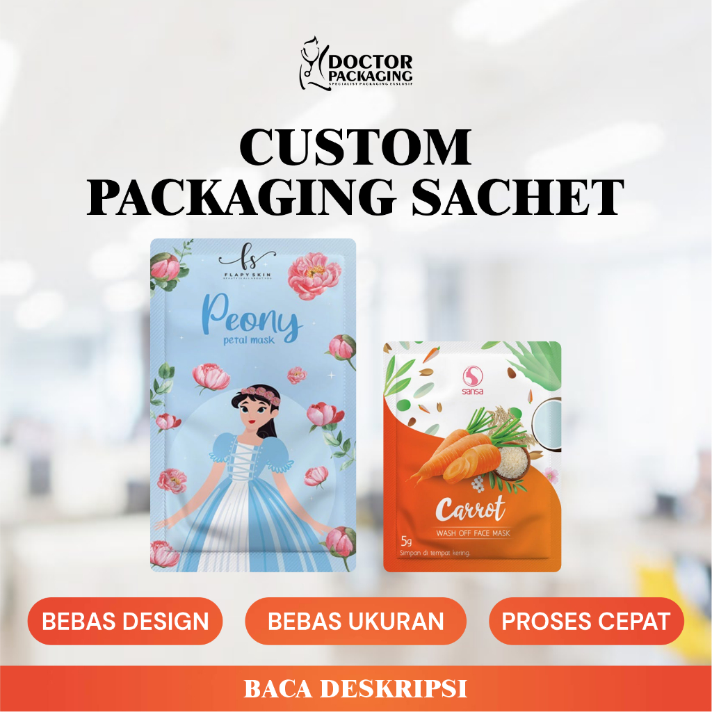 Jual Custom Kemasan Sachet Full Printing | Shopee Indonesia