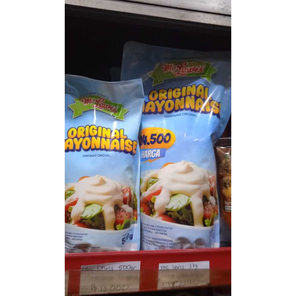 Jual Mc Lewis Original Mayonnaise / McLewis Mayones Ori 1Kg [HALAL ...