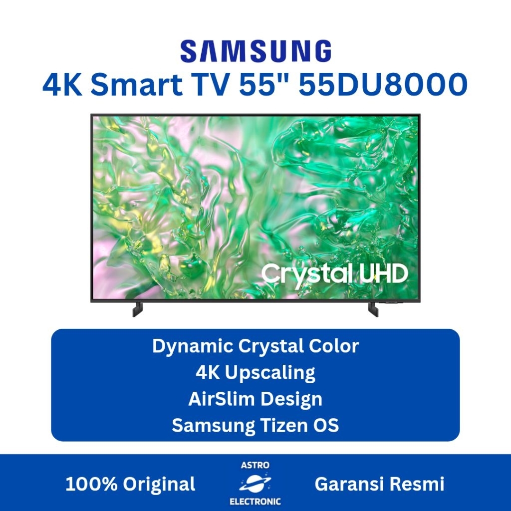 Jual SAMSUNG 55DU8000 / UA55DU8000 4K SMART TV 55 Inch | Shopee Indonesia