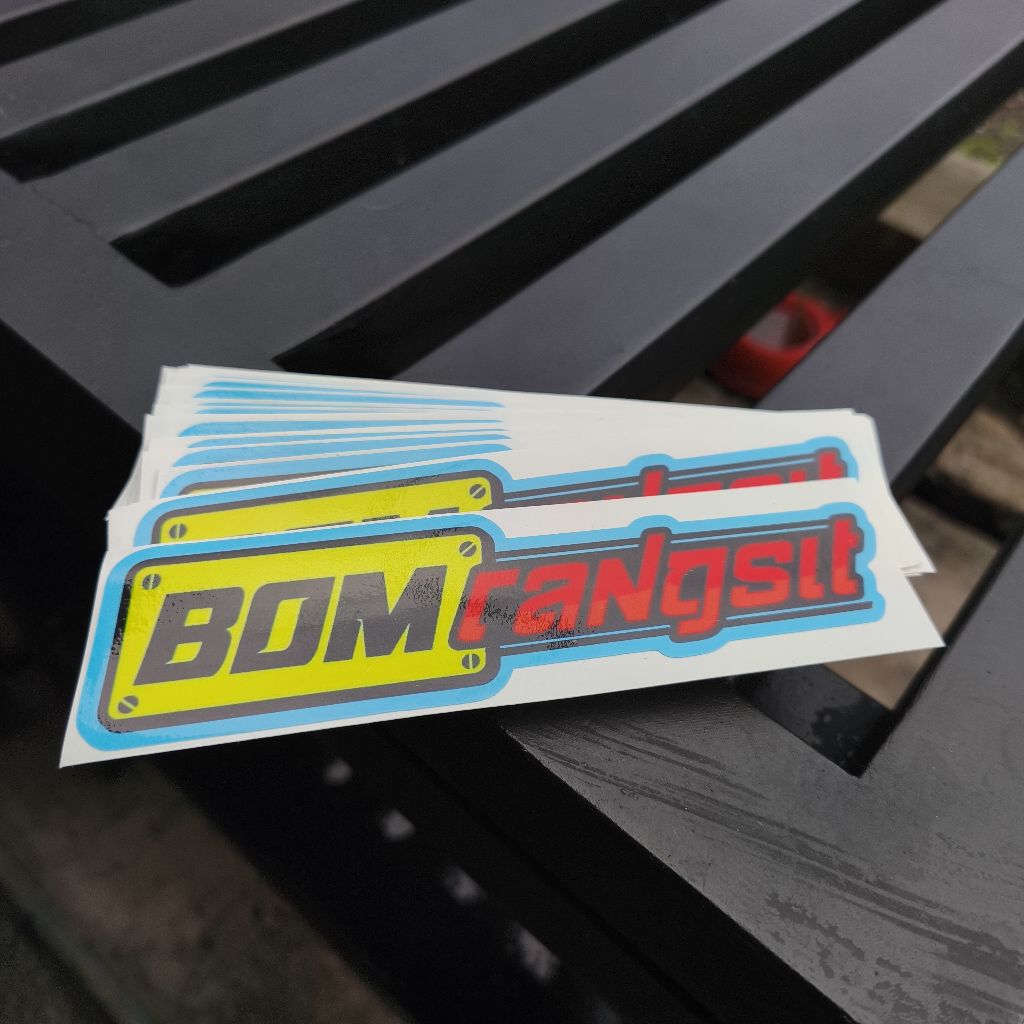 Jual stiker printing BOM RANGSIT Sticker thailand | Shopee Indonesia