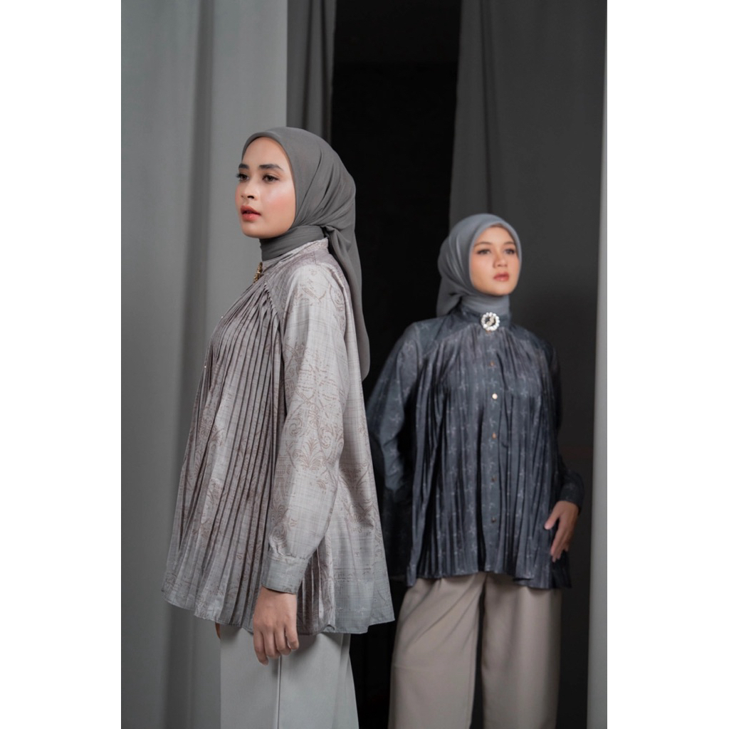 Jual ALA TOP SILVER, STEAL GREY, TAUPE DAN PEACH - JAMILA HUMAILAL ...