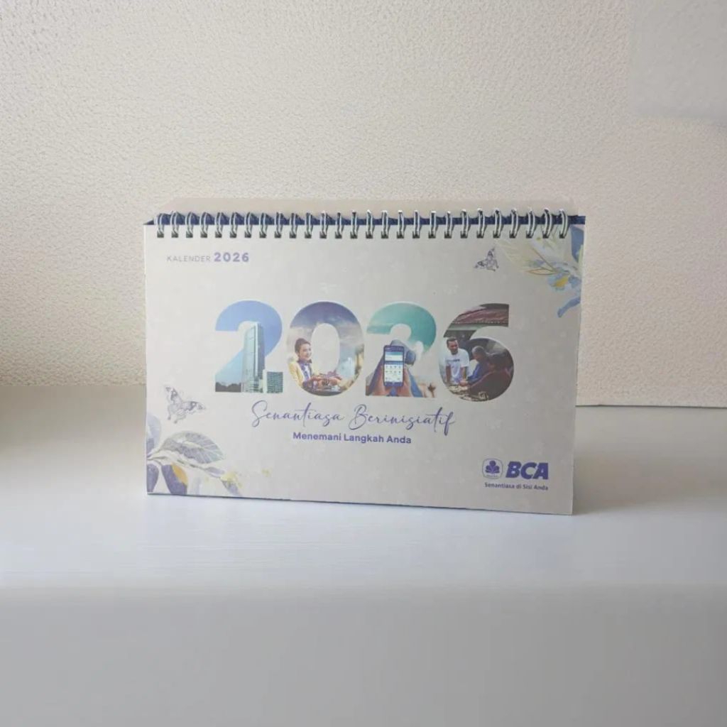 Jual KALENDER MEJA BANK BCA CALENDAR PERMATA KALENDER BANK NIAGA ...