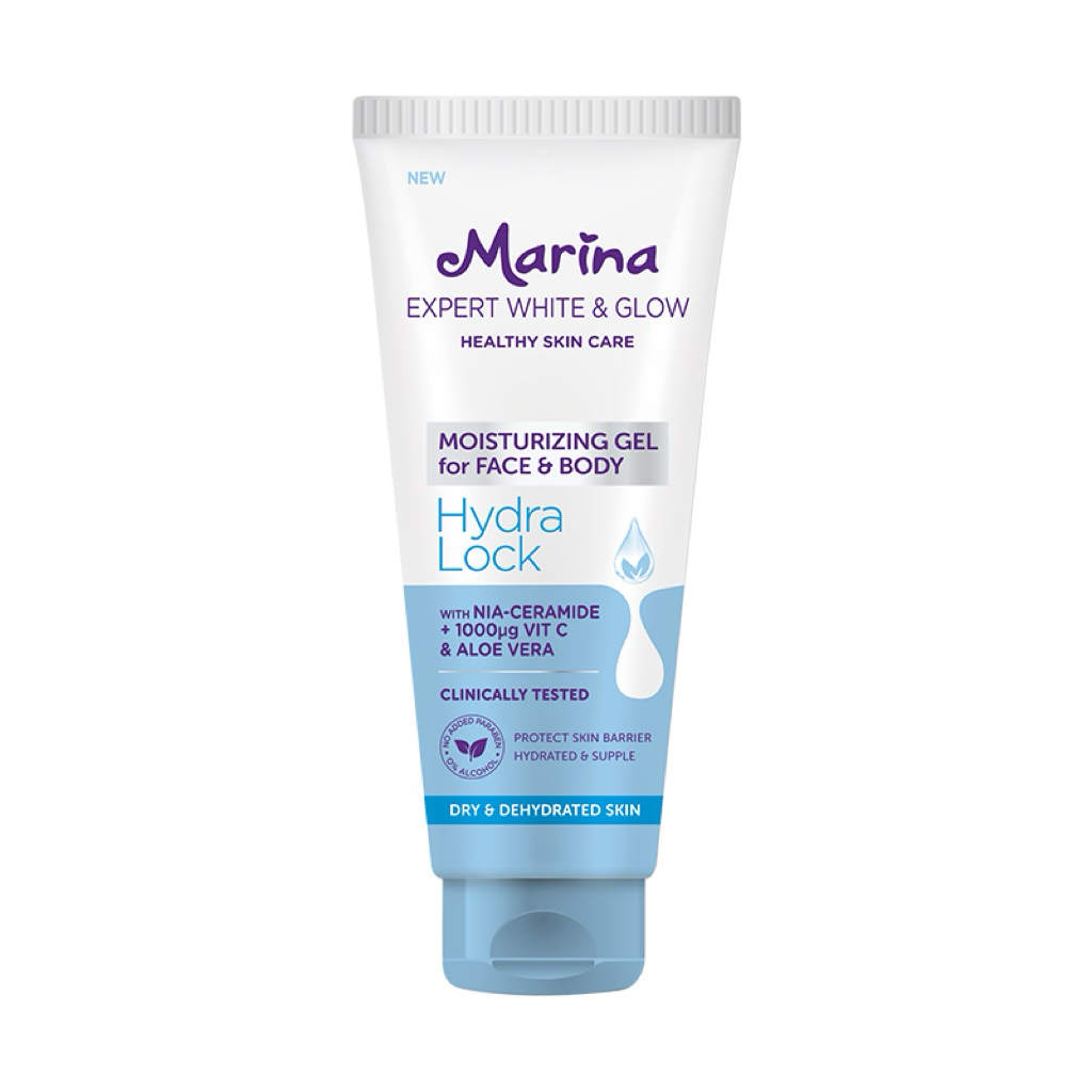 Jual MARINA MOISTURIZER GEL FOR FACE & BODY 100ml | Shopee Indonesia