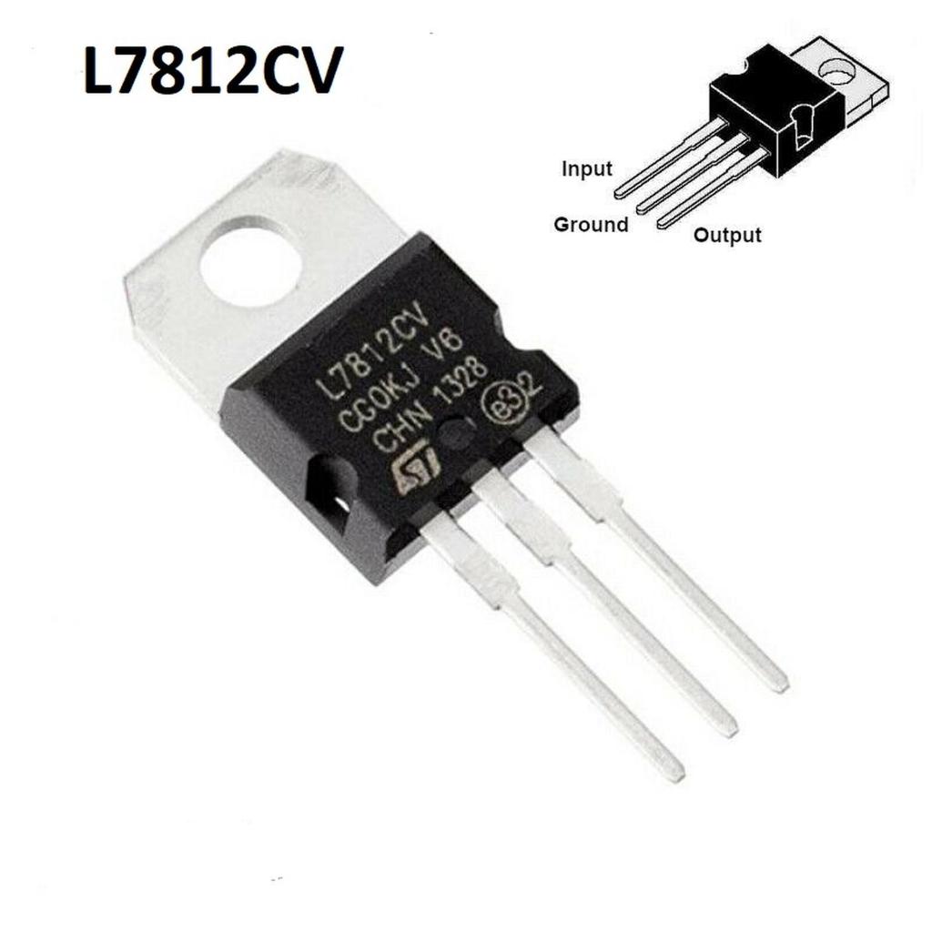 Jual L7812CV L7812 DIP LM7812 Voltage Regulator Transistor 12V 1.5A IC ...