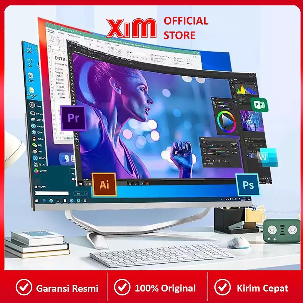 Jual Xim PC PC All In One Curved Display Premium - Komputer Intel i7 ...