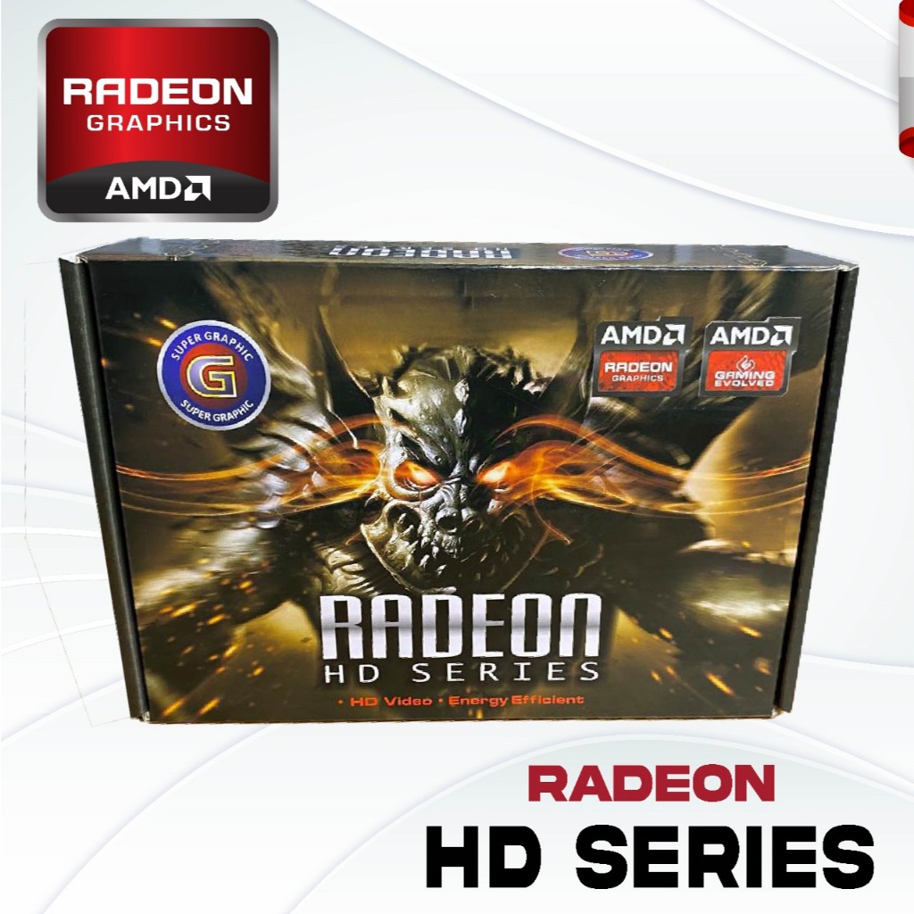 Jual VGA AMD Radeon HD 6450 2GB DDR3 — HDMI DVI VGA — Low Profile ...