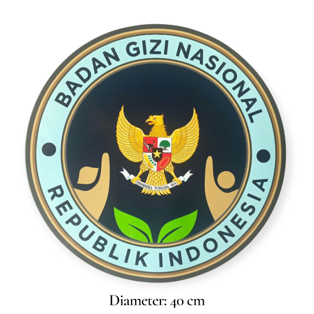 Jual Sticker logo badan gizi nasional BGN printing | Shopee Indonesia