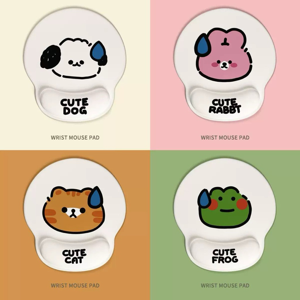 Jual Mouse Pad Wrist Rest Bantalan Tangan Cute Korean Aesthetic Lucu ...