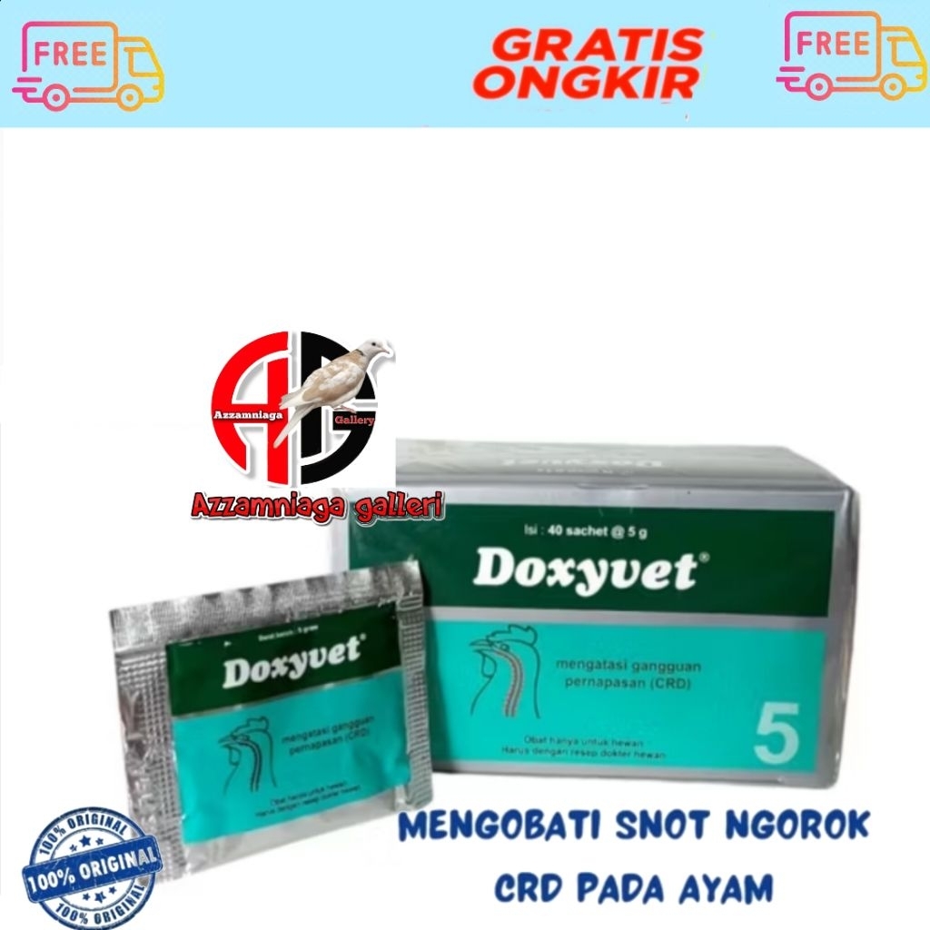 Jual DOXYVET 5 GR VITAMIN AYAM NGOROK PRODUK MEDION | Shopee Indonesia