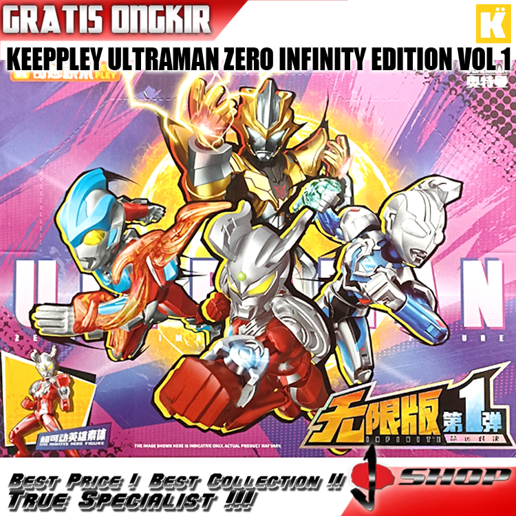 Jual KEEPPLEY ULTRAMAN ZERO INFINITY EDITION VOL. 01 / 02 /03 / 04 ...