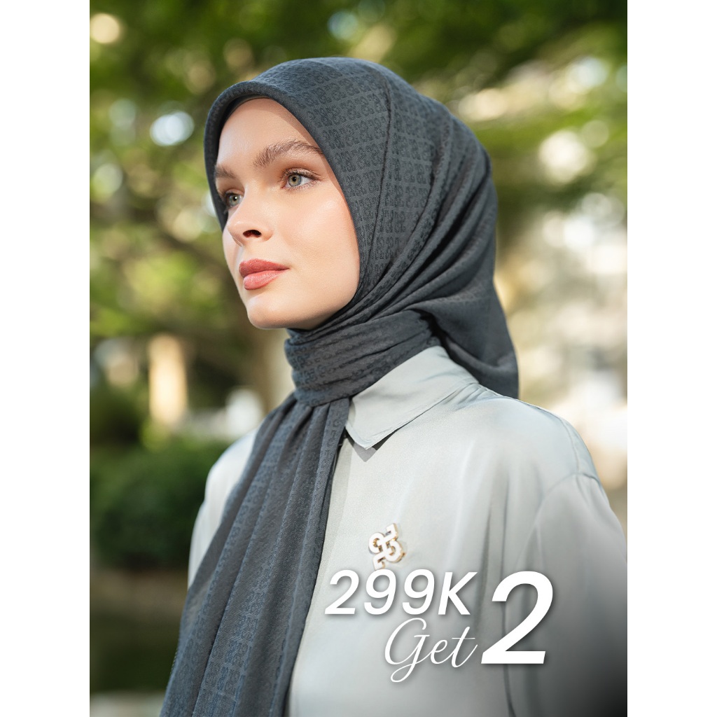 Jual Heaven Lights - 299K GET 2 Faiba Emboss Scarf - Hijab Paris Segi ...
