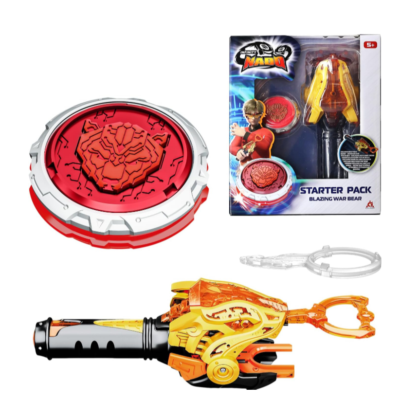 Jual INFINITY NADO Battling Toys, Battle Set with Spinning Top & String ...