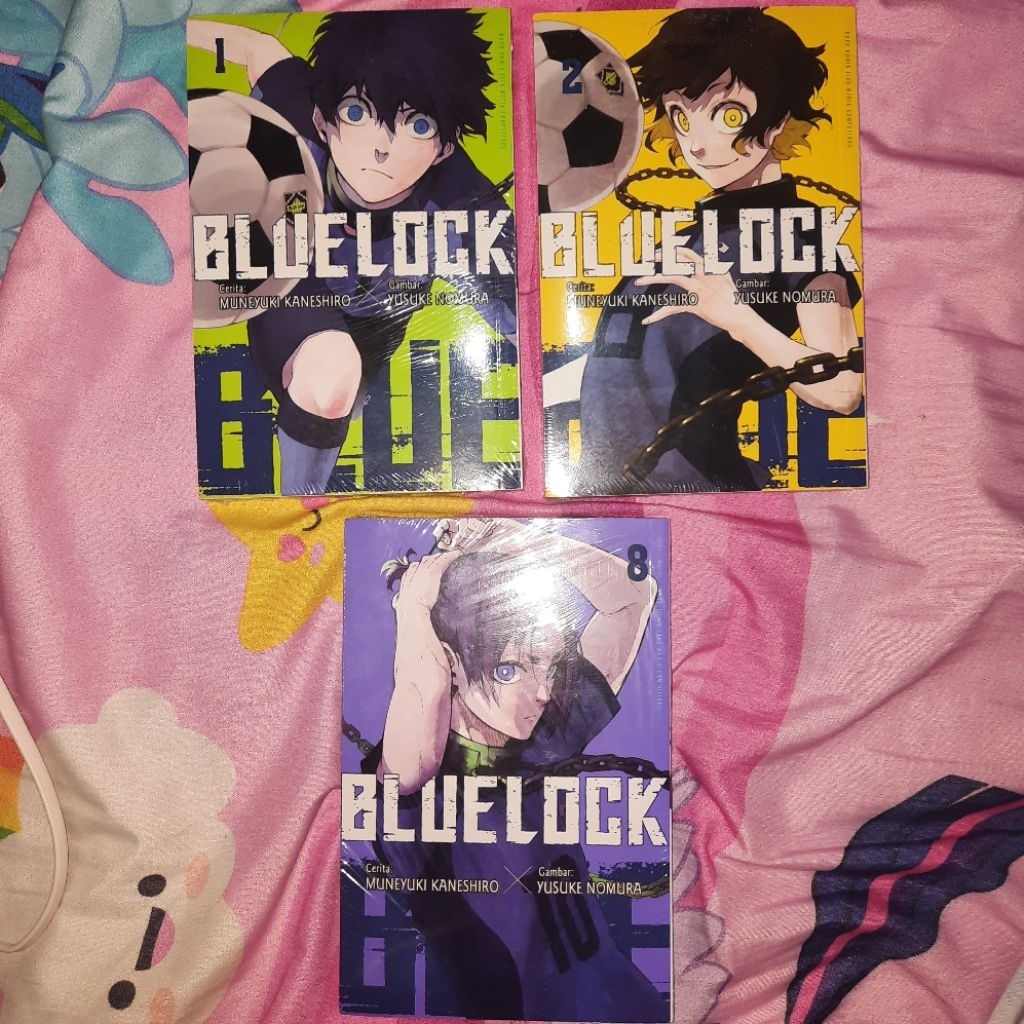 Jual [BLUE LOCK MANGA] Official Sealed Blue Lock Vol 1, 2, dan 8 ...