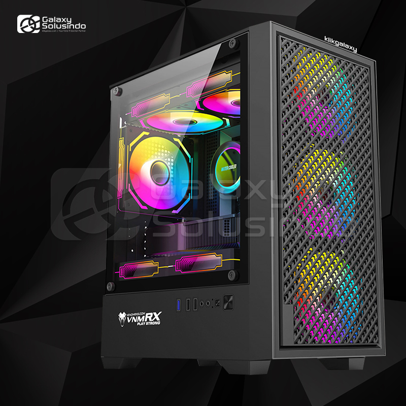 Jual VenomRX GIGAS Tempered Glass M-ATX Gaming Case - GS | Shopee Indonesia