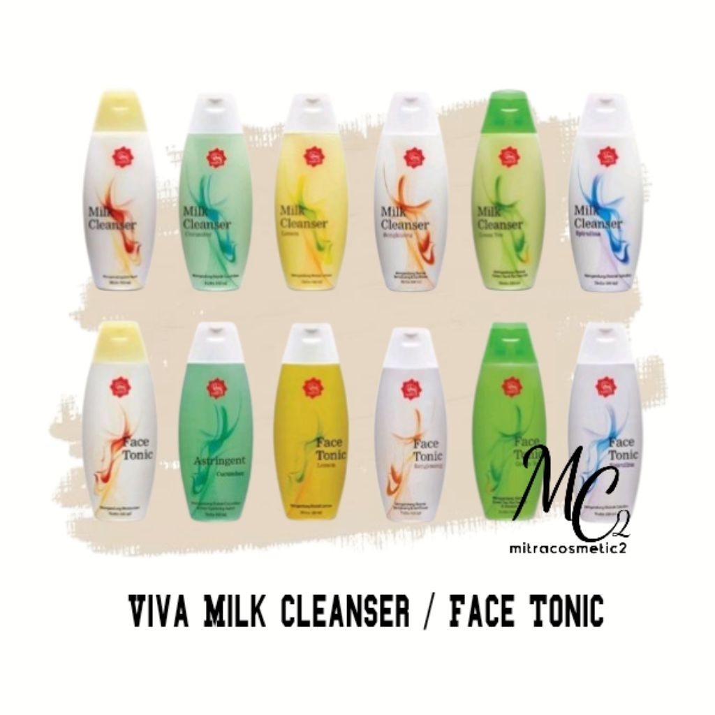 Jual Viva Milk Cleanser & Face Tonic | Shopee Indonesia