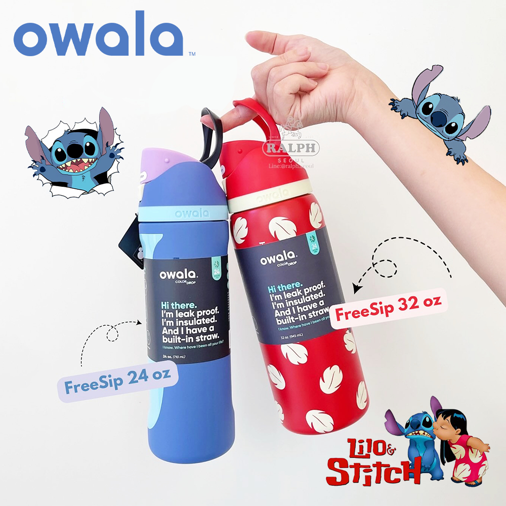 Jual [Ready Stock]OWALA×Lilo&Stitch/OWALA FreeSip 32oz Tumbler ...